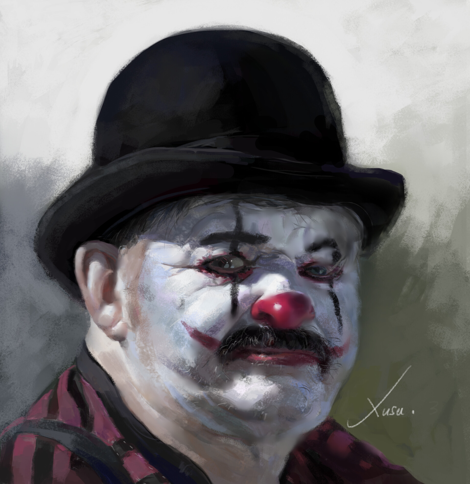 ArtStation - Practice: Clown Artist