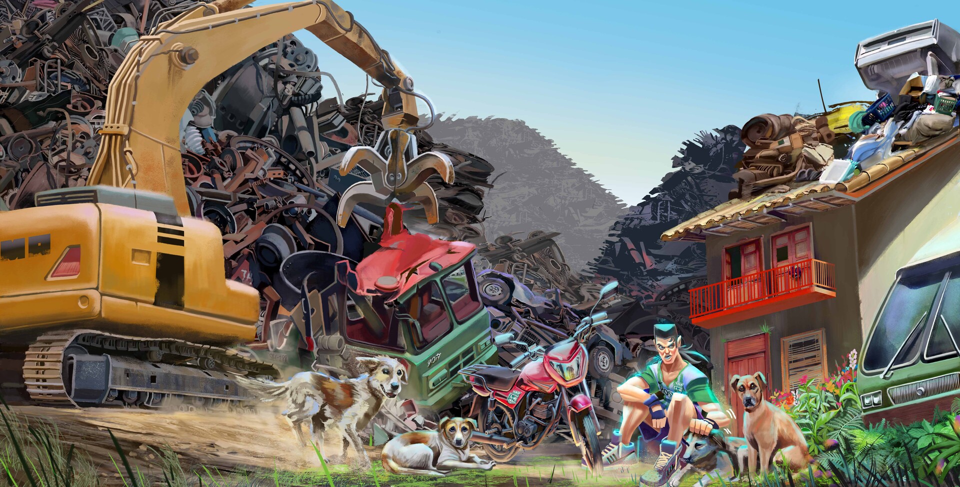 ArtStation - junkyard