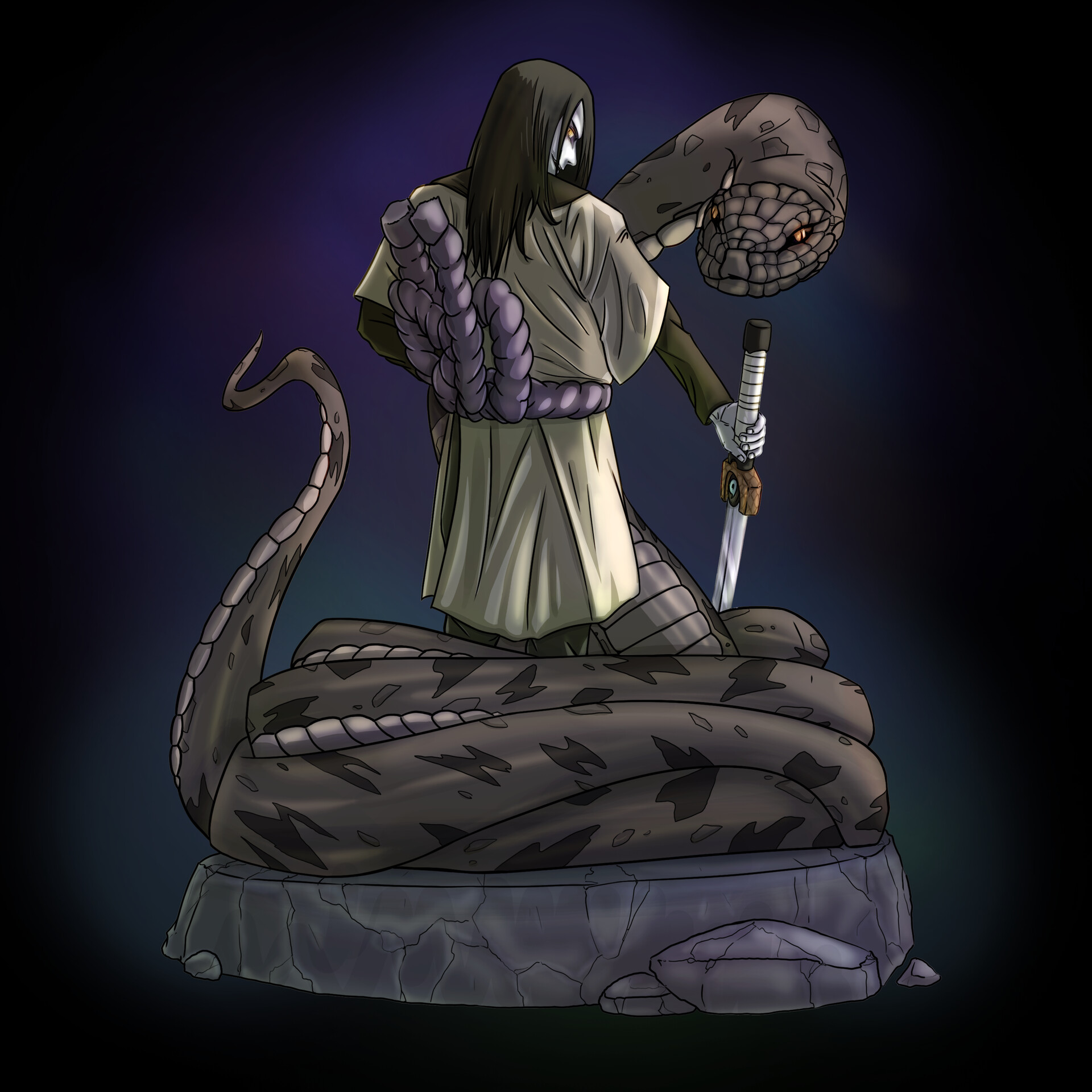 ArtStation - Orochimaru art