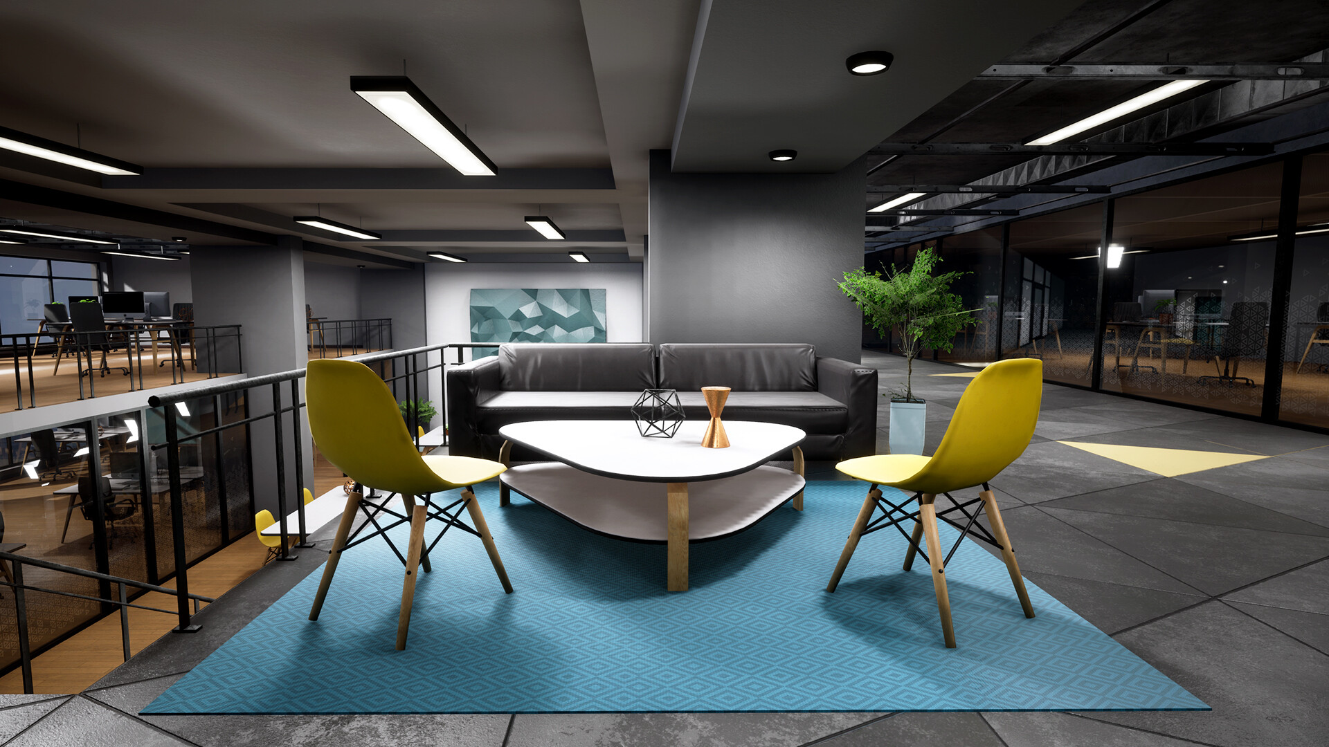 home - Modern Tech Office - Unreal Engine