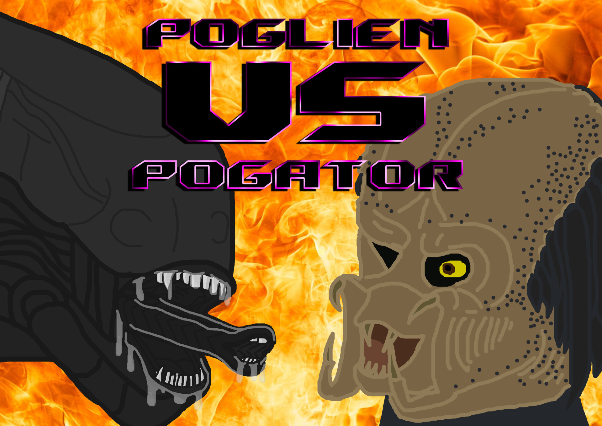 ArtStation - Pog alien Pog Predator