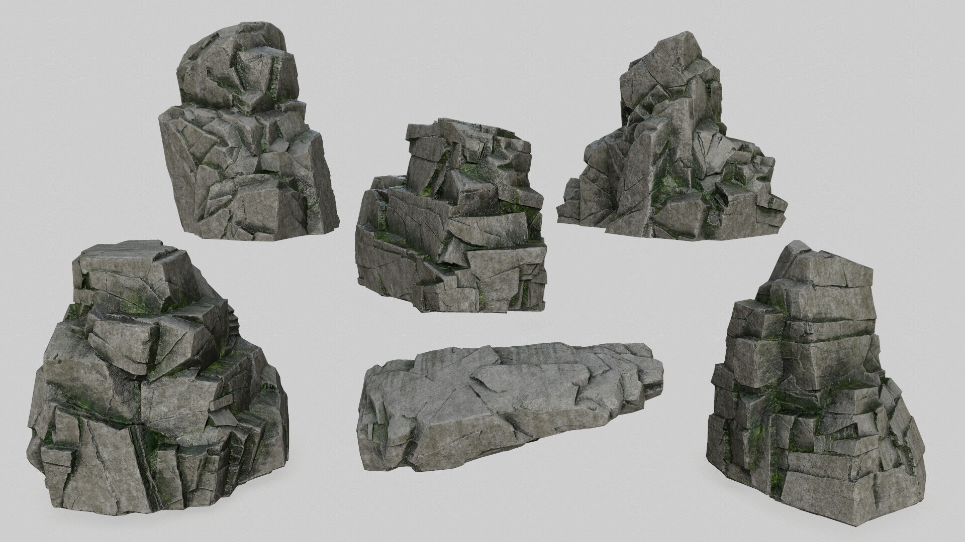ArtStation - Rock Set