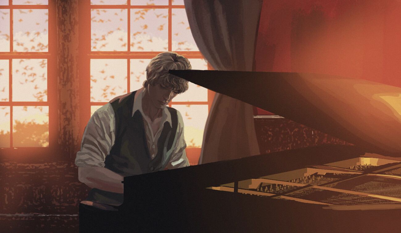 ArtStation - faceless man (frame)