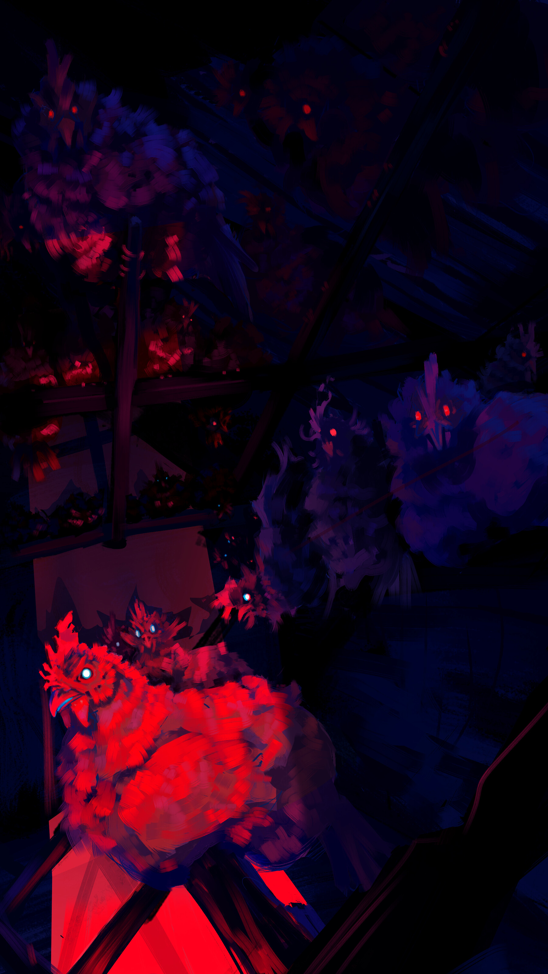 ArtStation - Vampire Hens