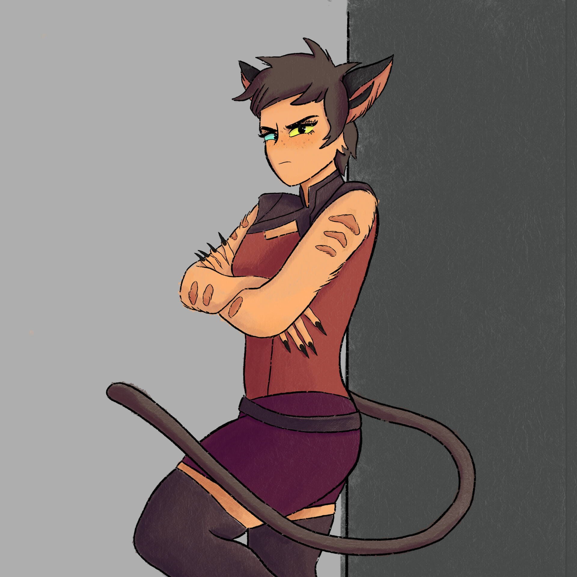 ArtStation - She-ra Catra