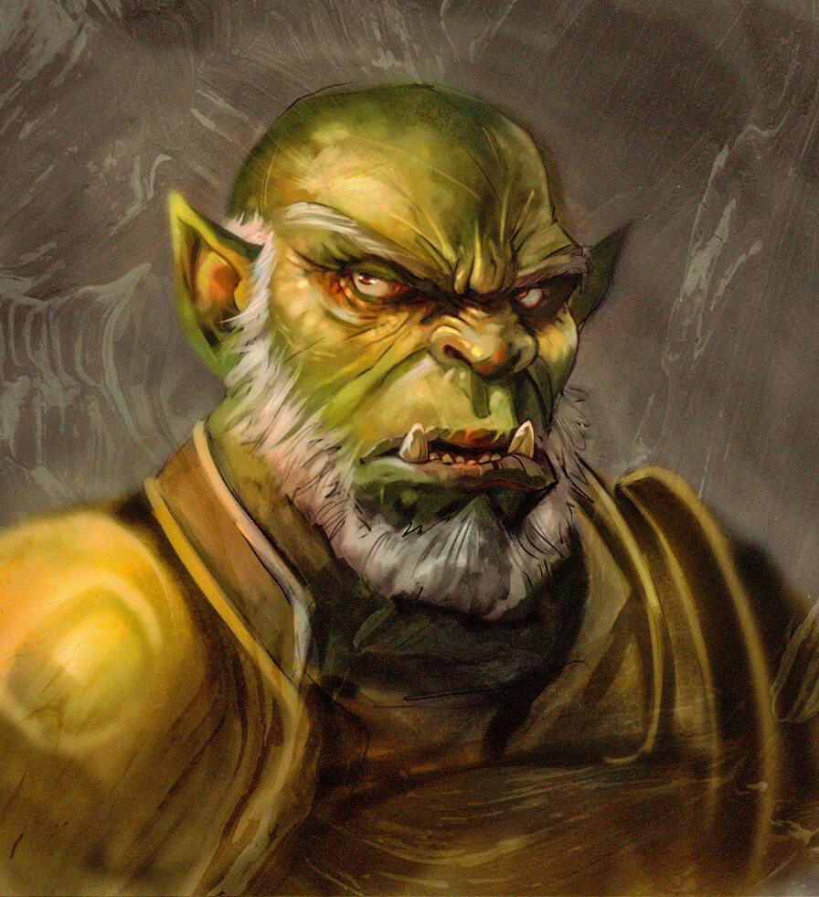 ArtStation - Orc sketch
