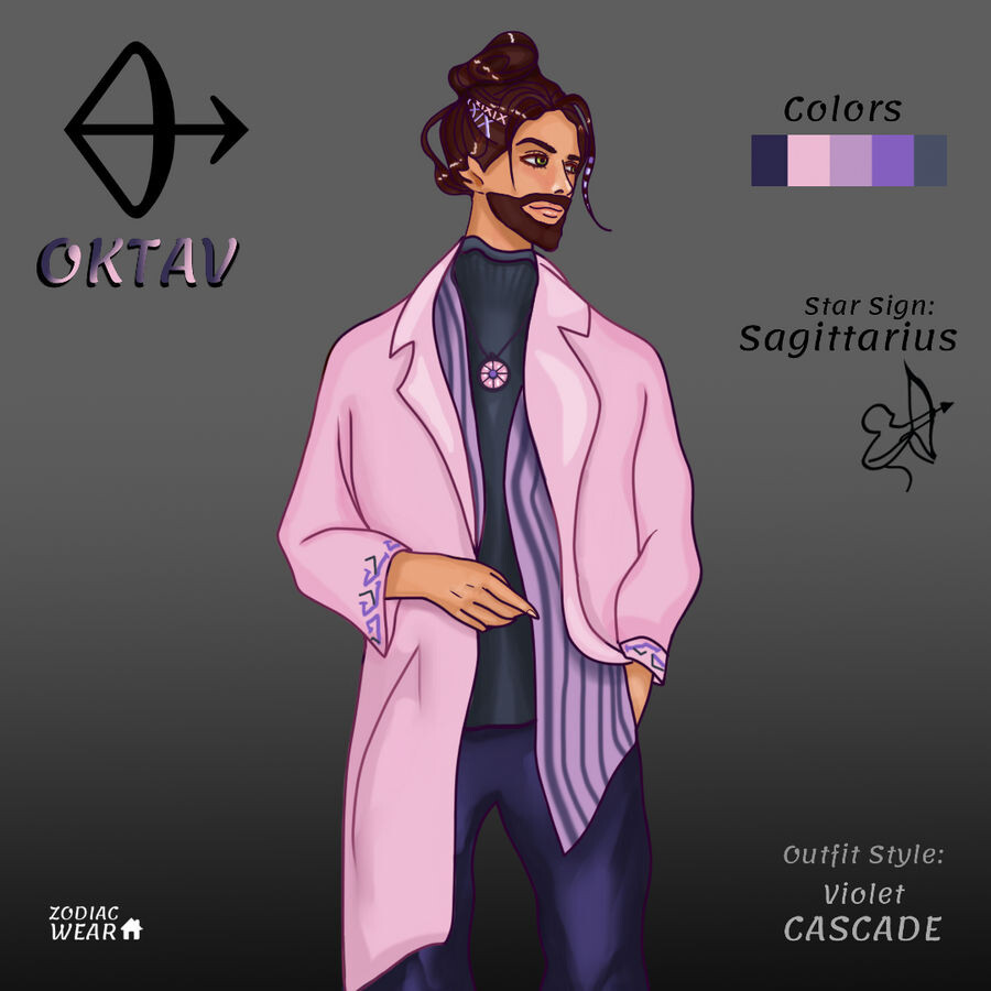 ArtStation - Sagittarius - Violet Cascade