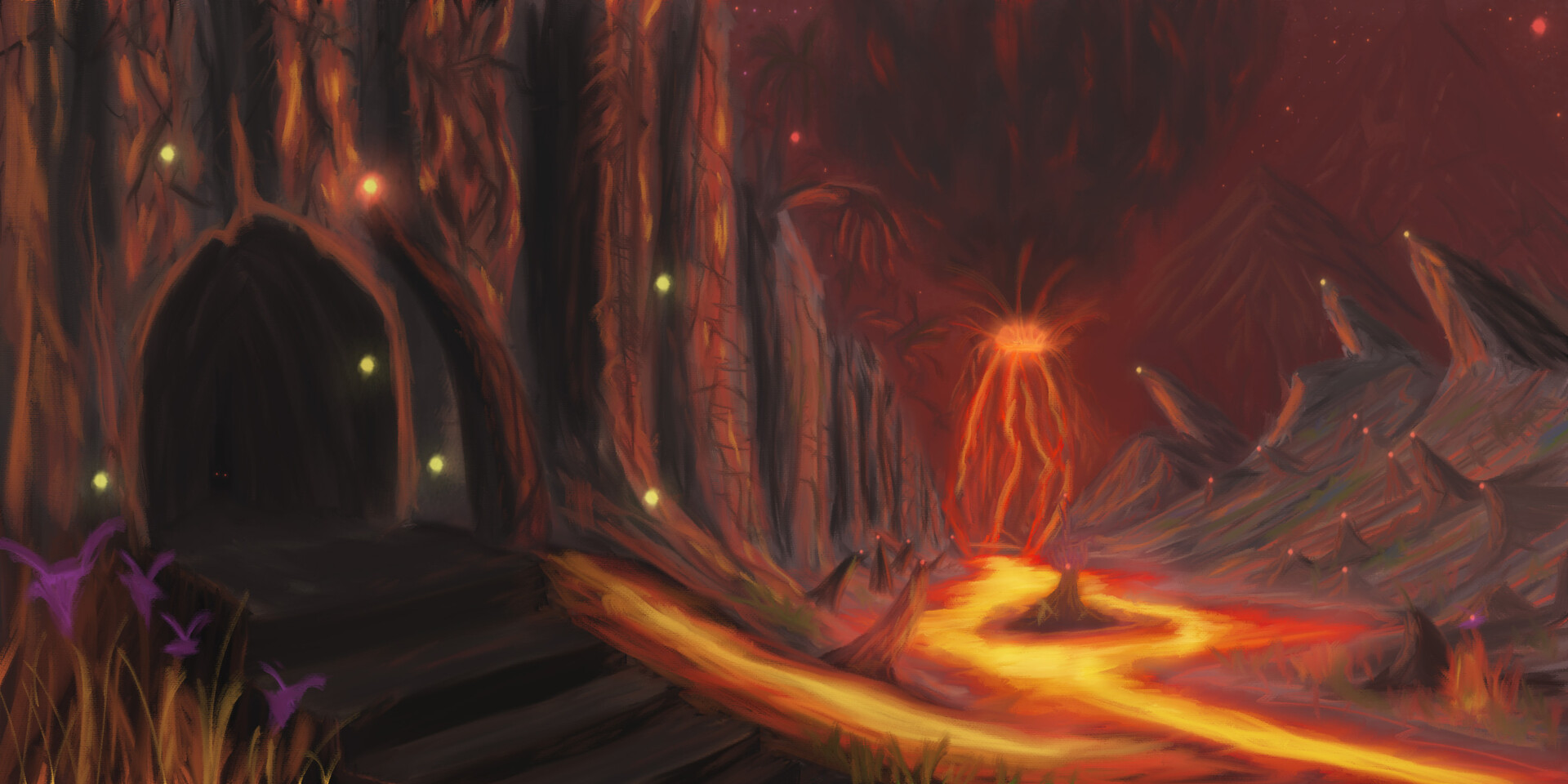 ArtStation - Volcano