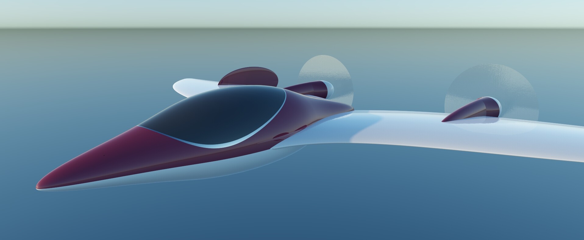 Timothy - Electric Powered Flying Wing Aircraft Concept