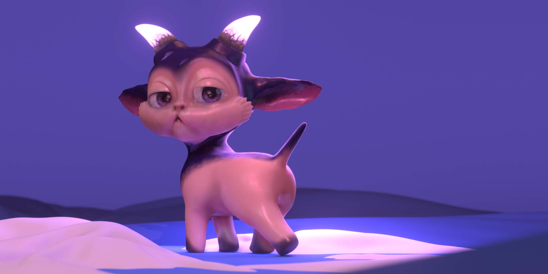 ArtStation - Baby Goat