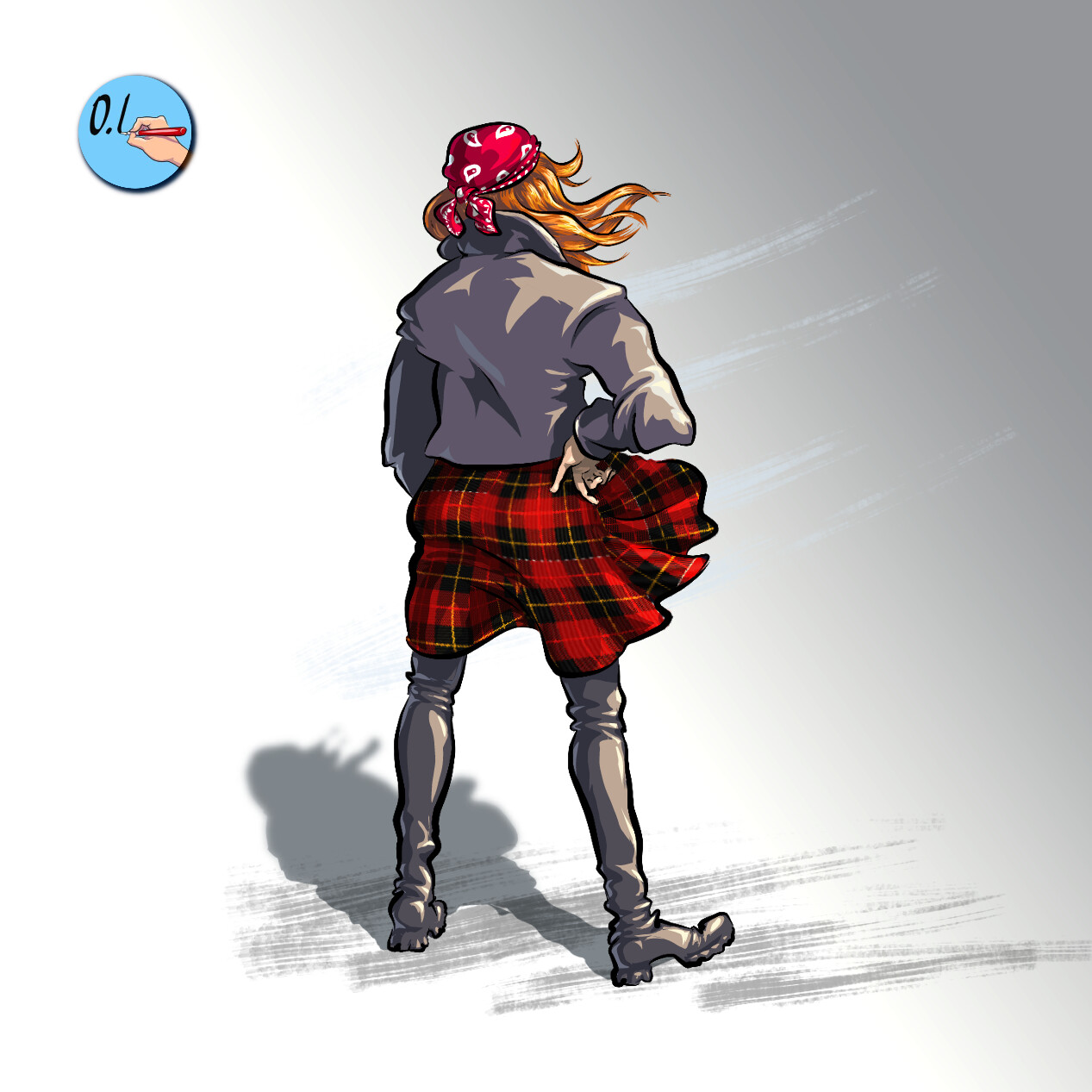 Olga Ipatova - Rock Chick character - sample