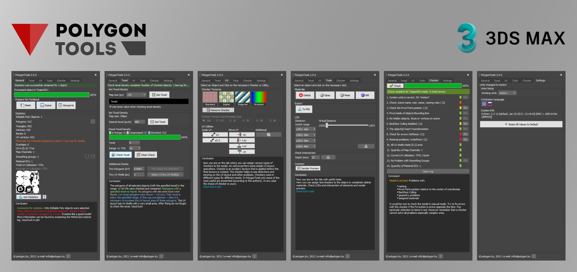 Dzmitry Ivanou - Polygon Tools 2: GUI and Icons
