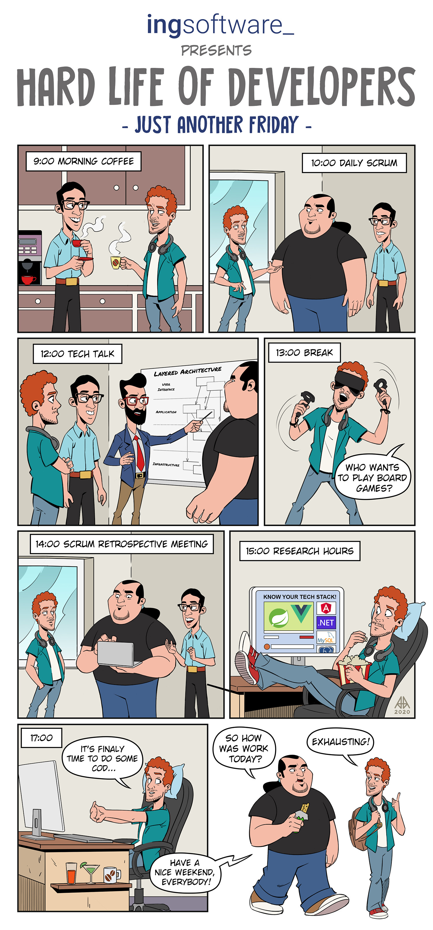 ArtStation - JUST ANOTHER FRIDAY #4