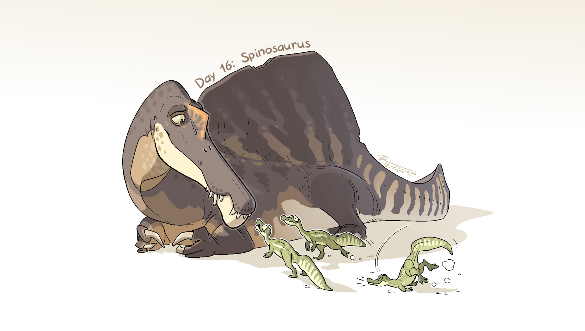 ArtStation - Spinosaurus!