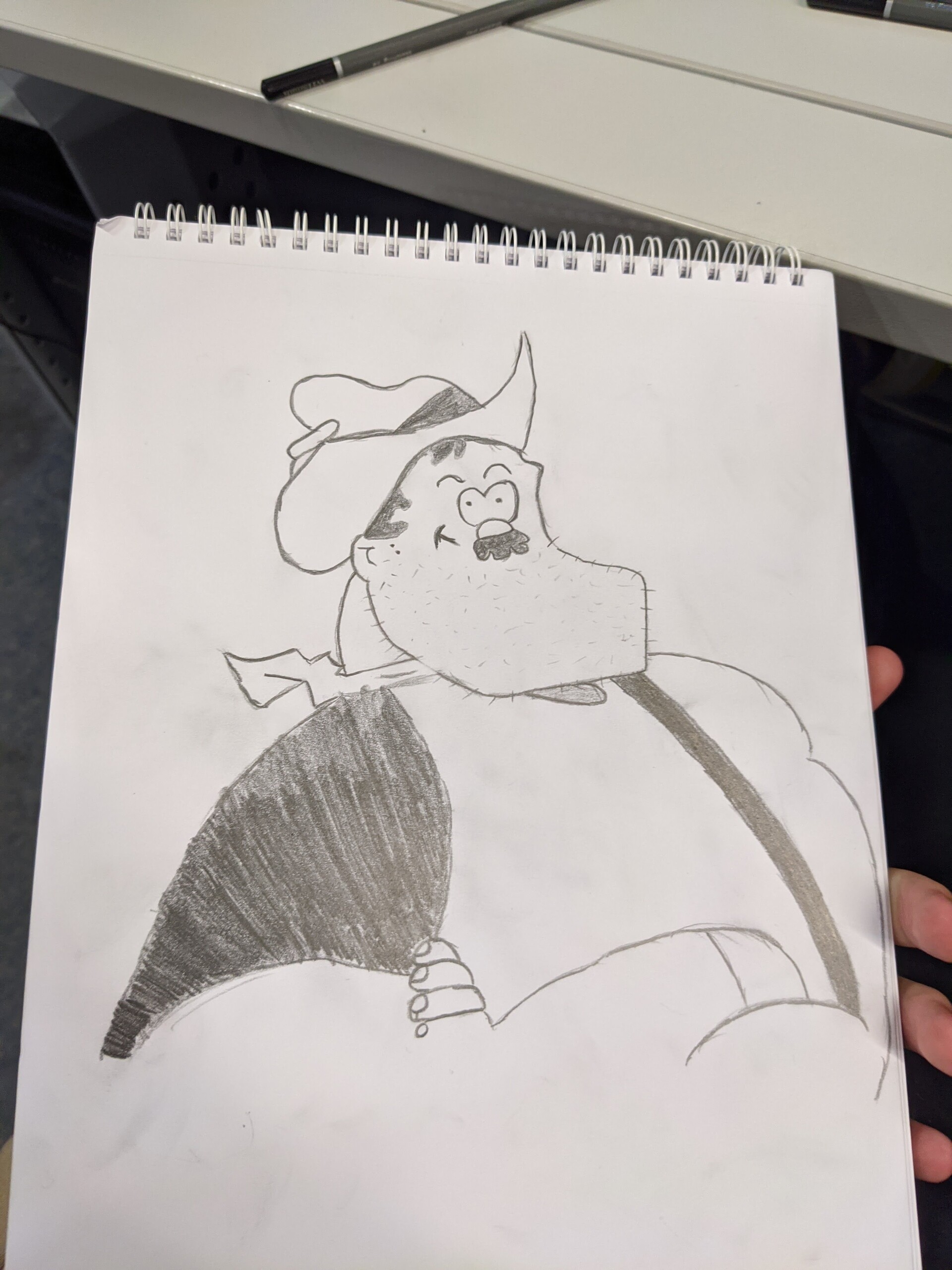 ArtStation - Desperate Dan Sketch