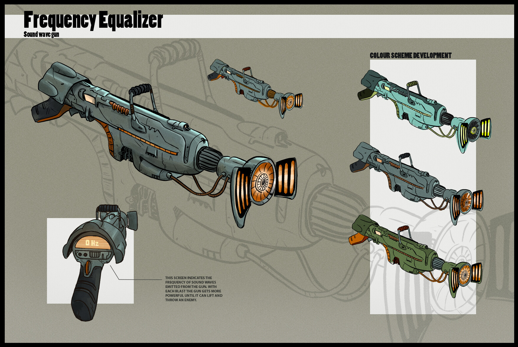 ArtStation - weapon designs (Twisting Wilds)