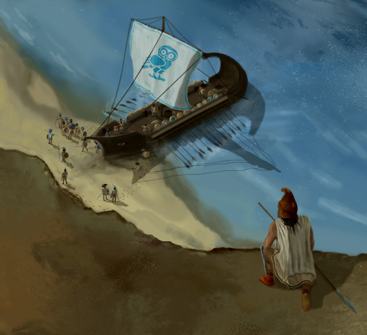 Ritter Thomas Adam - Ancient greek