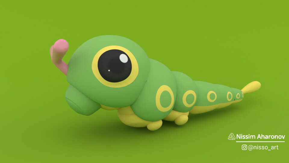 ArtStation - Caterpie #10