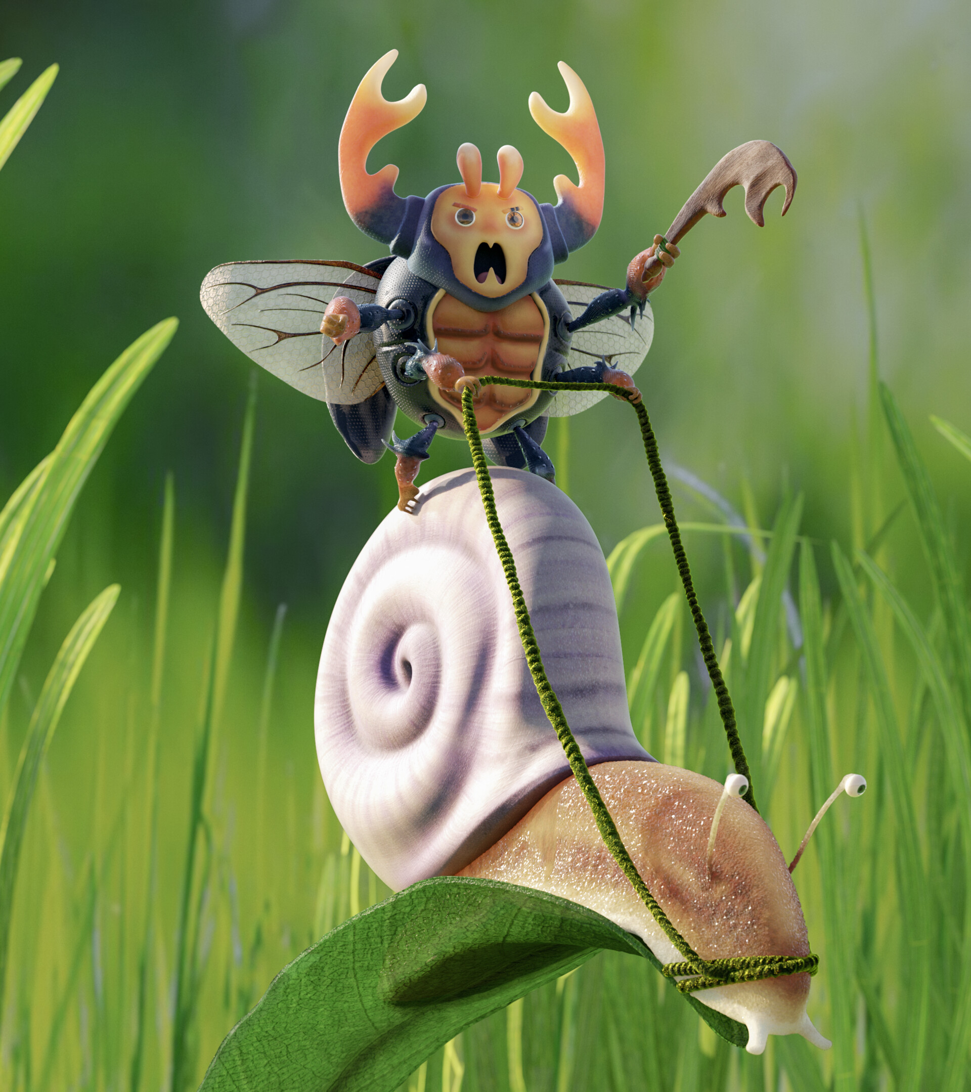 ArtStation - Bug Warrior