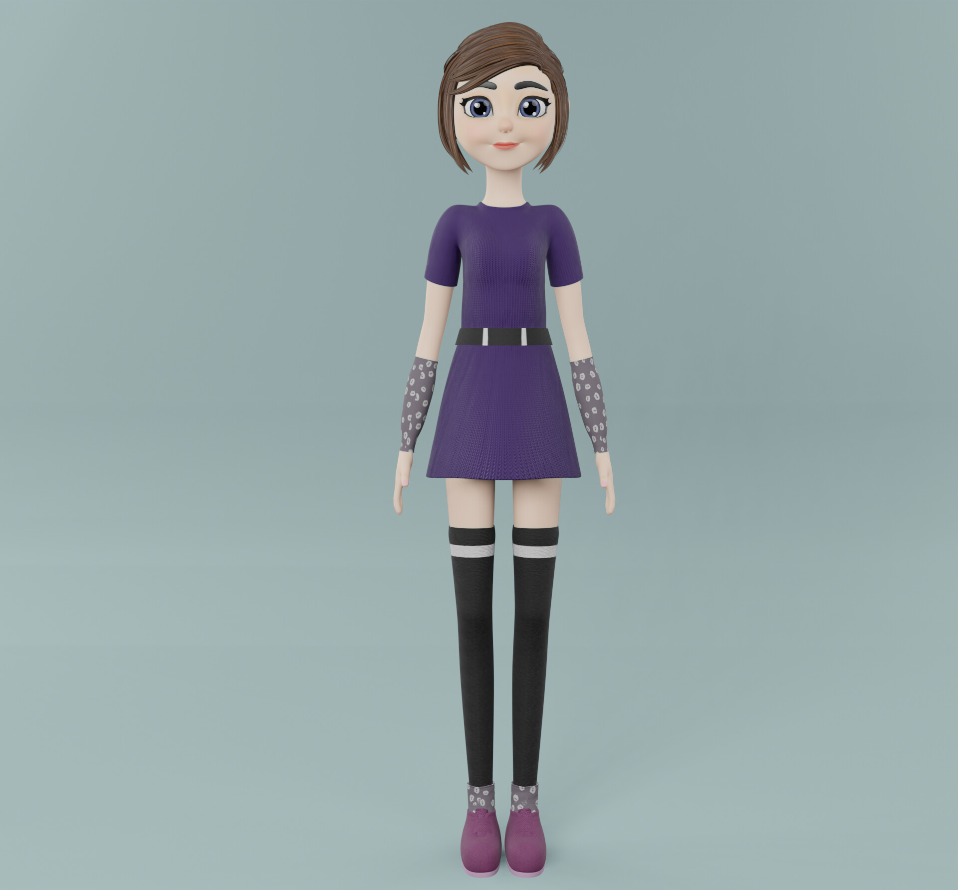 ArtStation - She is Roxy c: