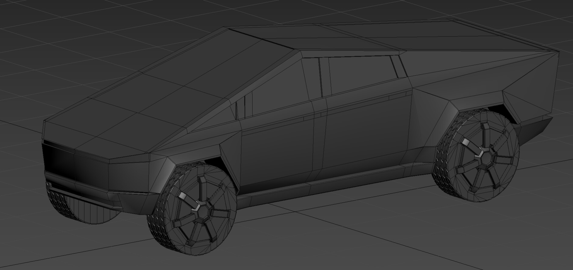 ArtStation - Cybertruck and Cyberbike