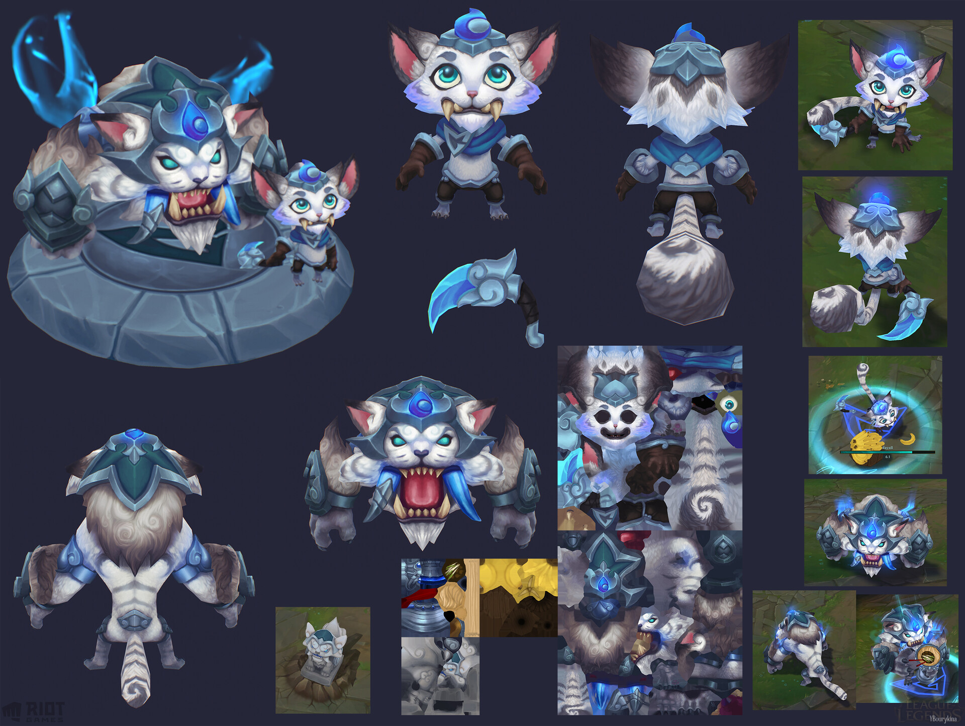 Yekaterina Bourykina - League of Legends Models 2016-2019