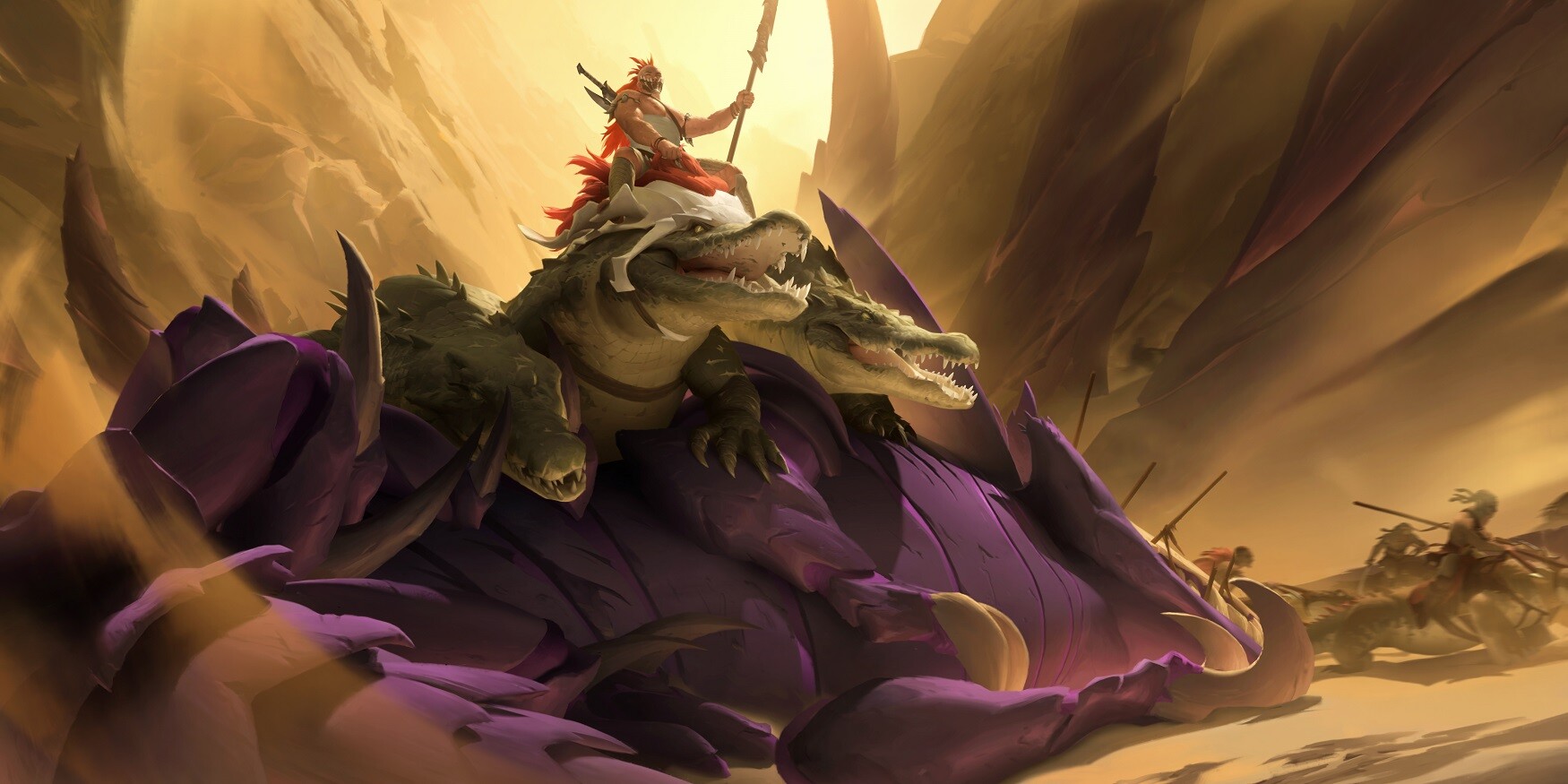 ArtStation - Raz bloodmane - Legends of Runeterra