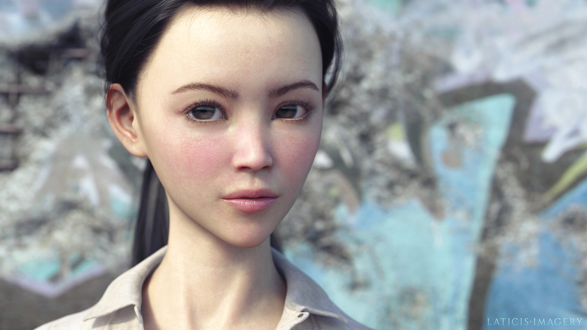 ArtStation - LI's Akamai - Portrait 01