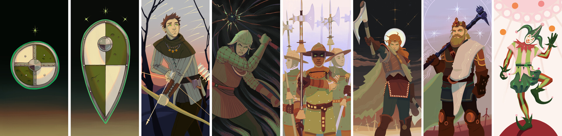 ArtStation - Card Illustrations