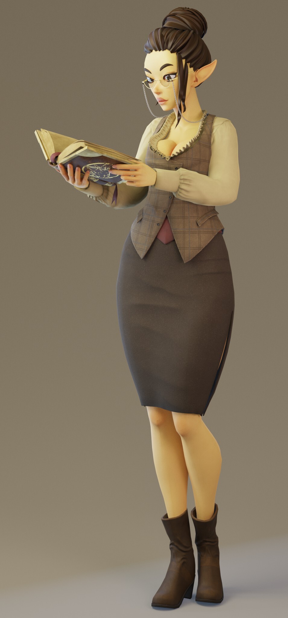 ArtStation - Elven Librarian