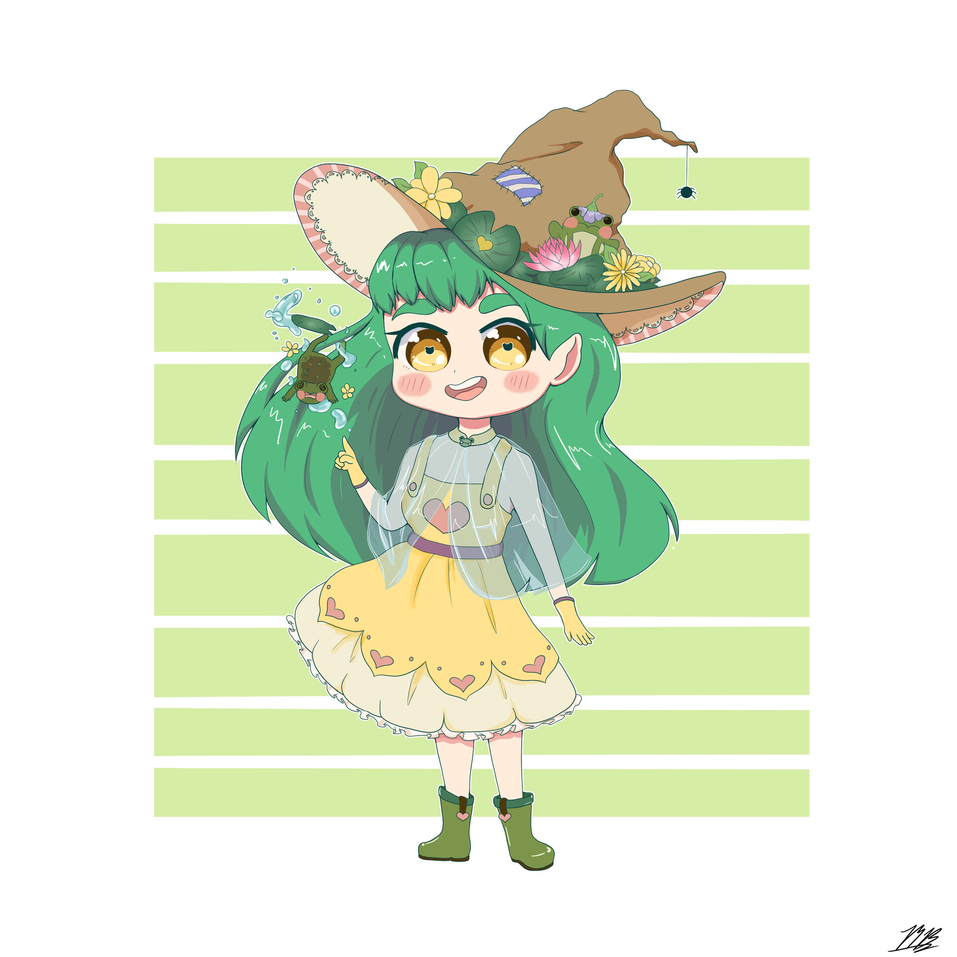 ArtStation - Frog Witch