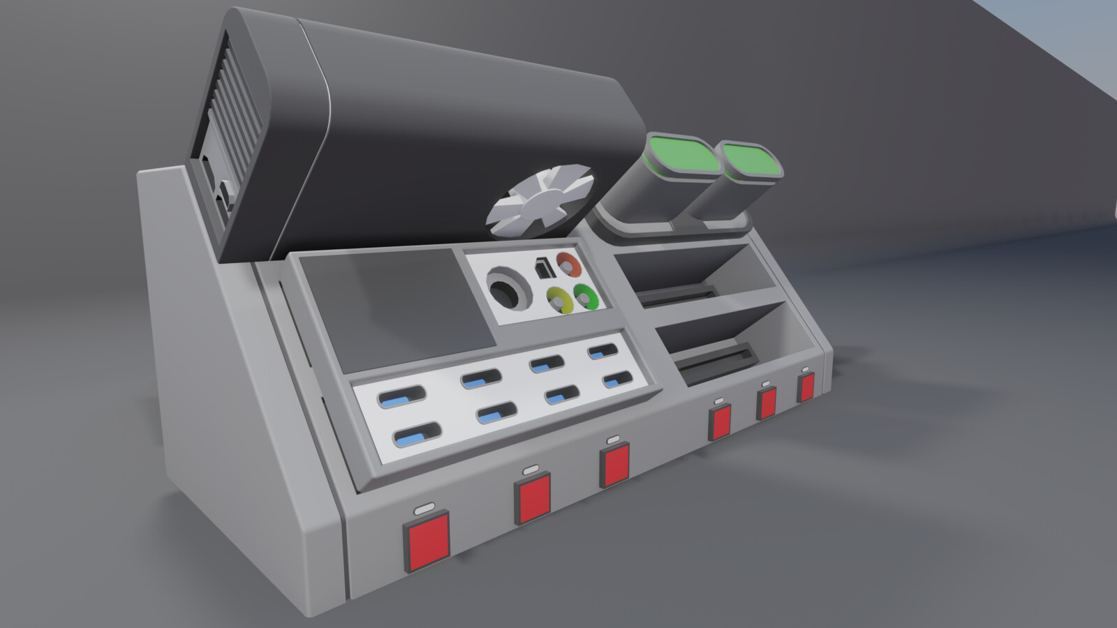 Sam Baker - Modular PC Prop - Early Concepting