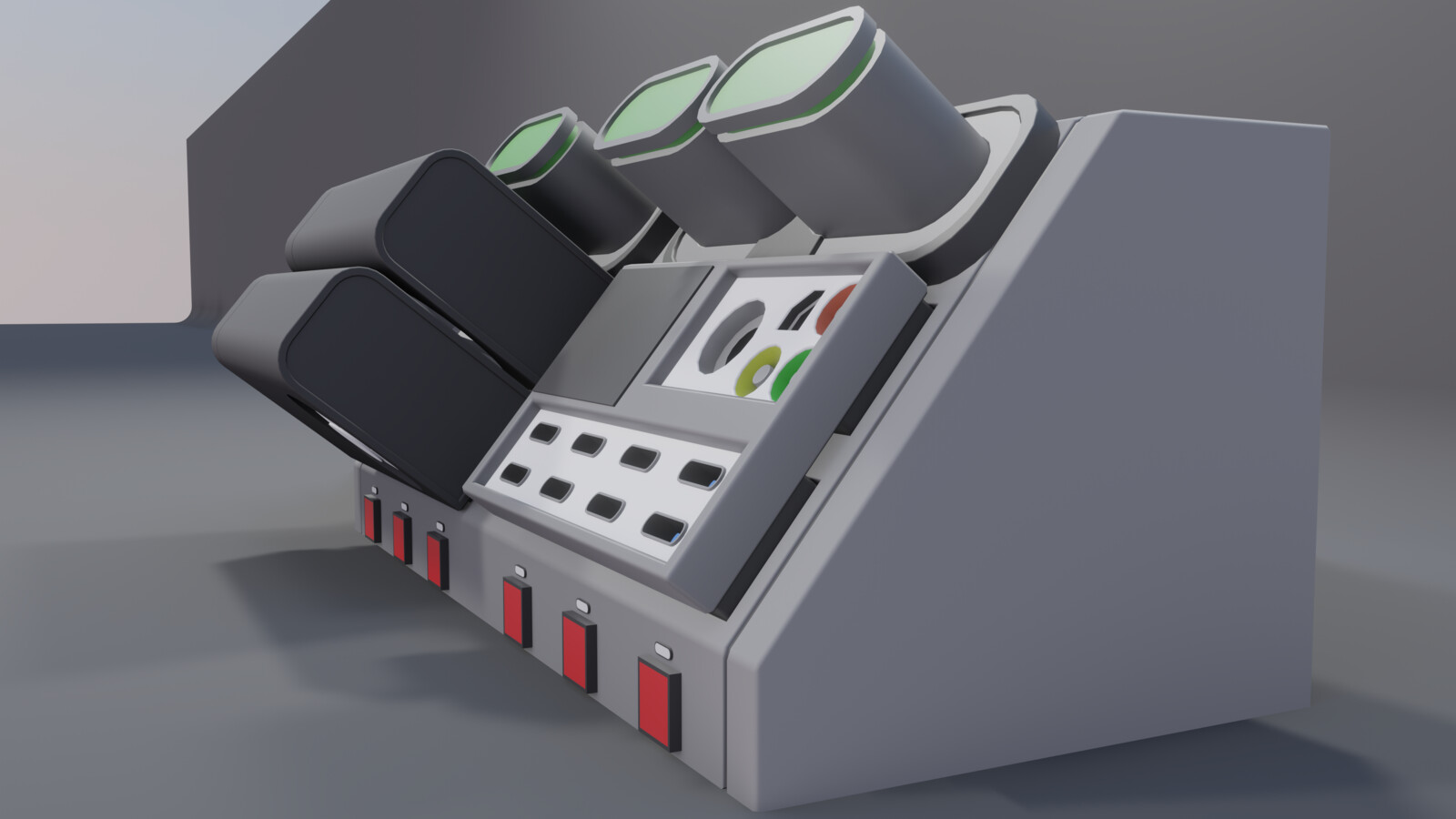 Sam Baker - Modular PC Prop - Early Concepting