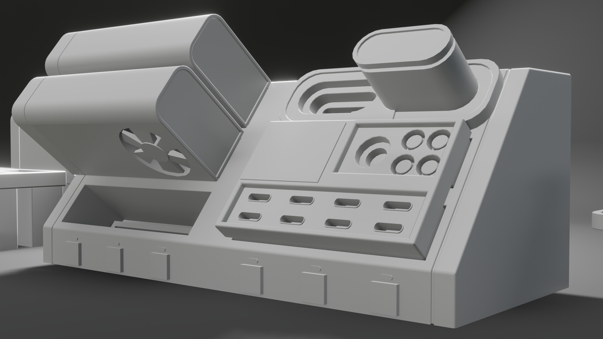 Sam Baker - Modular PC Prop - Early Concepting