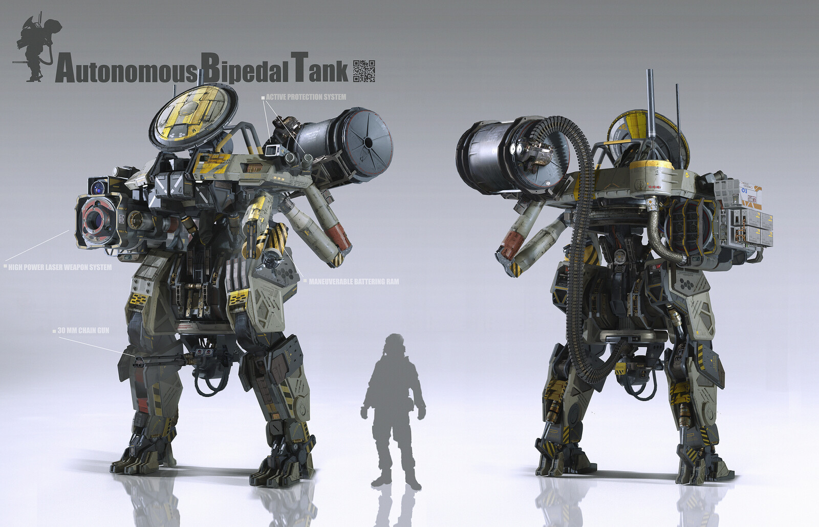 Chao XIN - Autonomous Bipedal Tank