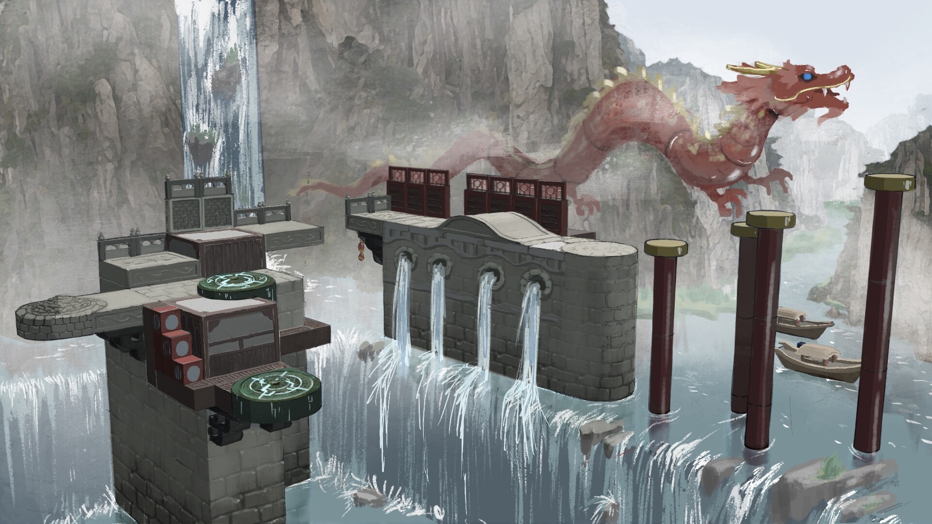 ArtStation - stage design for platform game #01