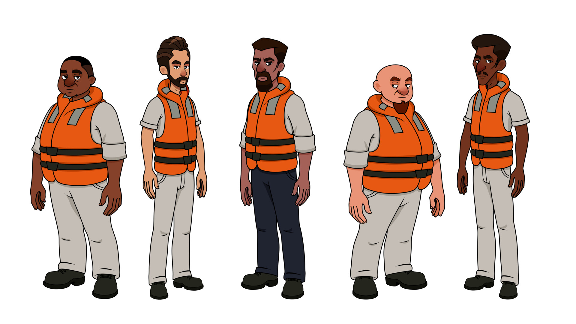 ArtStation - x _ turnarounds