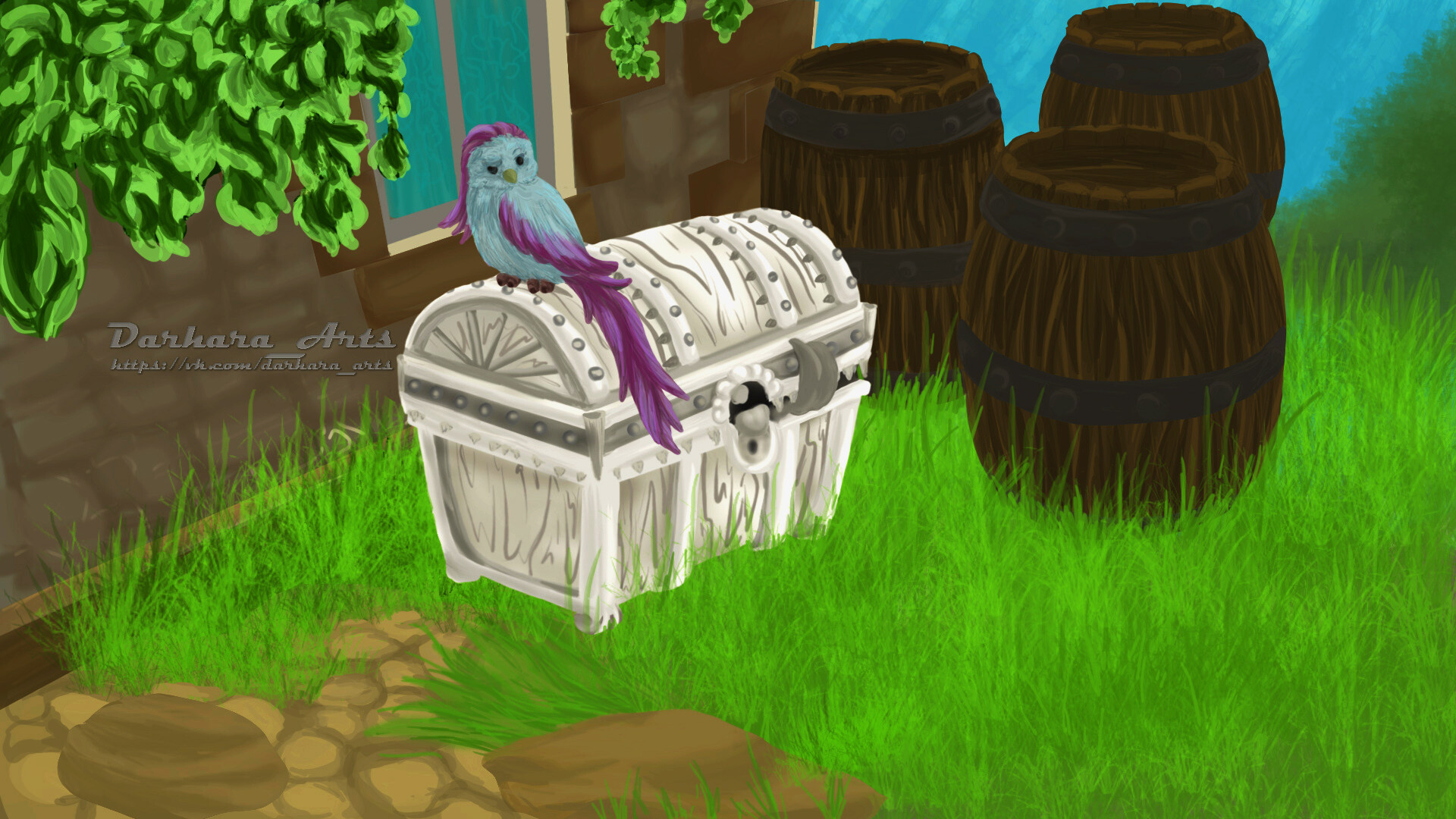 ArtStation - mimic and bird