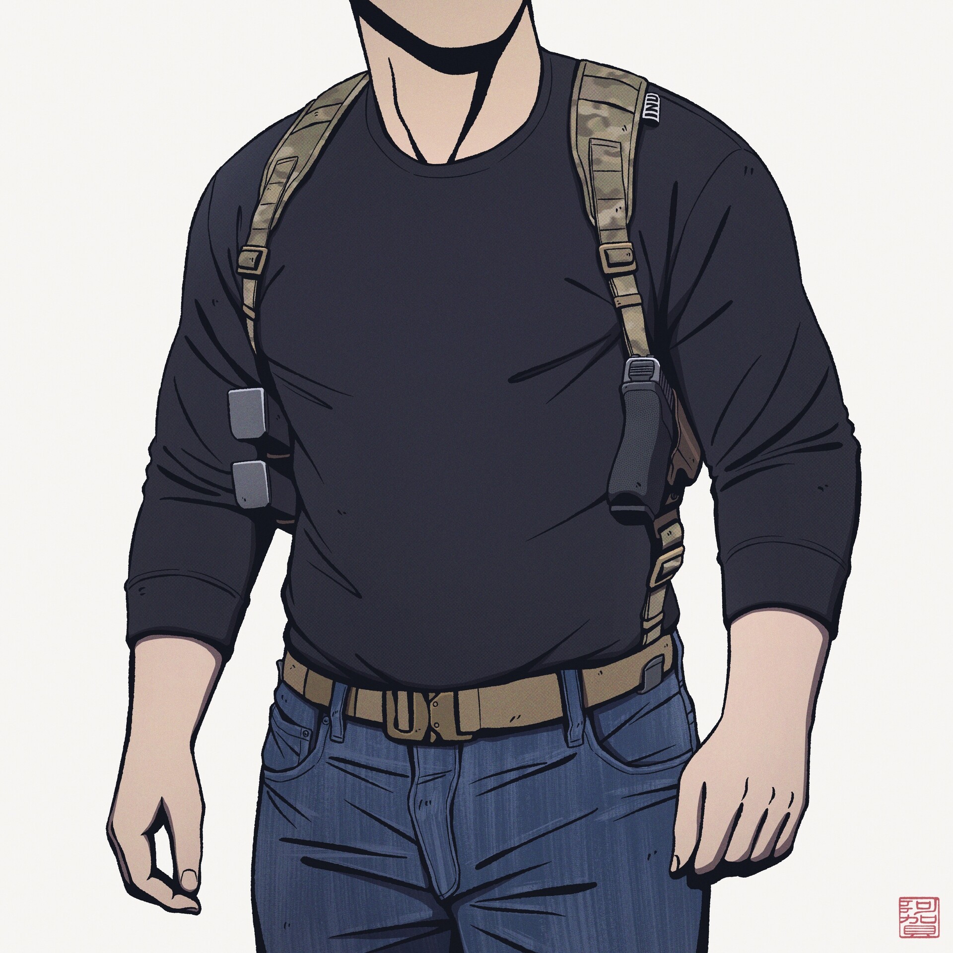 ArtStation - Shoulder Holster