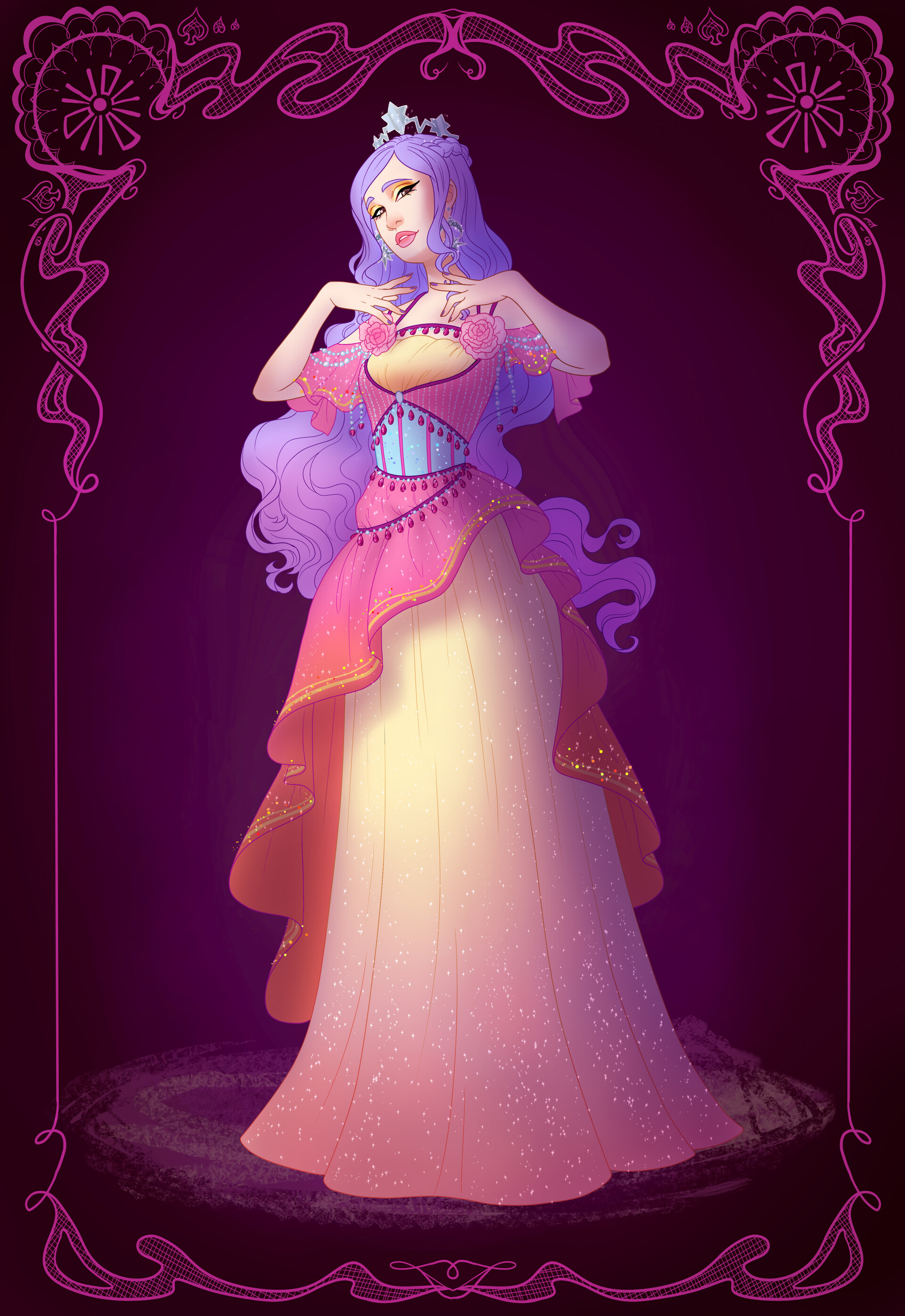 ArtStation - Ball Gown Collection Commission