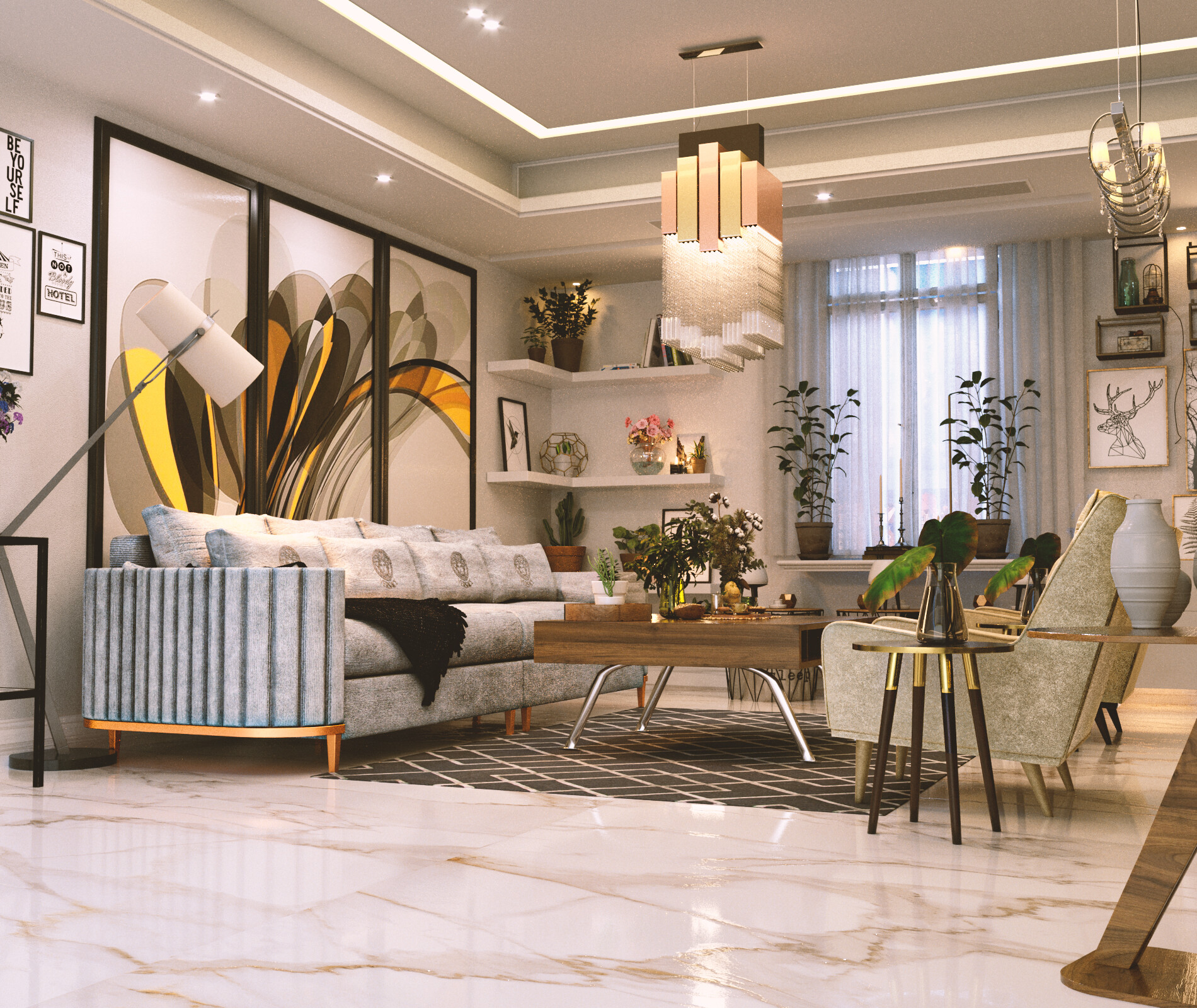 ArtStation - Living Area