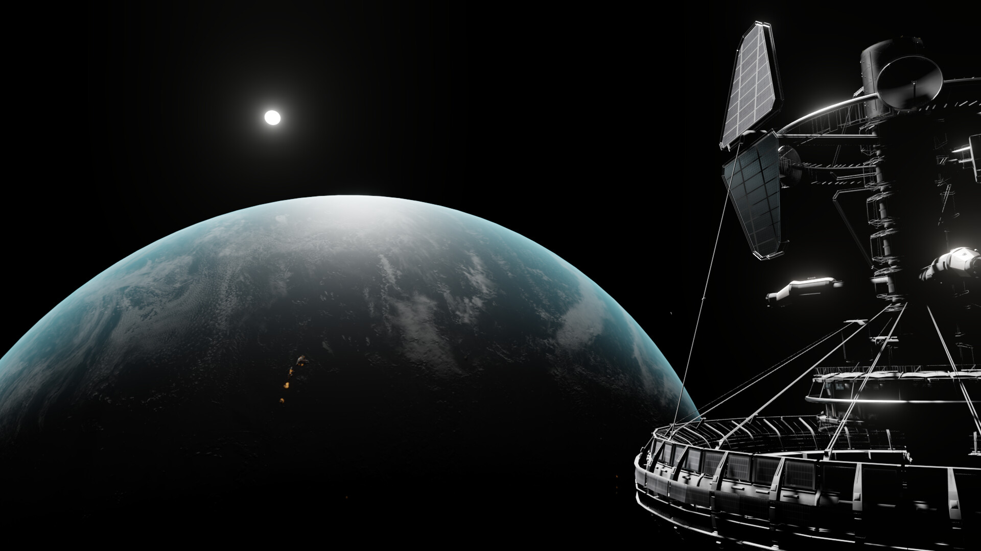 ArtStation - Falling through Space