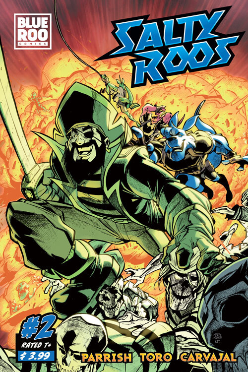 ArtStation - Salty Roos #2 Cover.