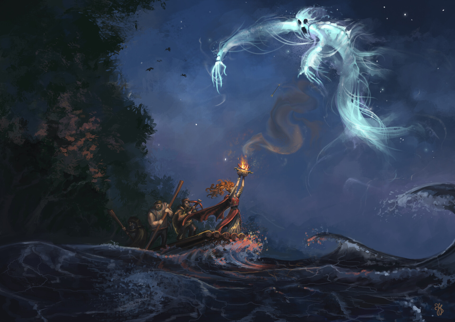 ArtStation - Ghost of the River