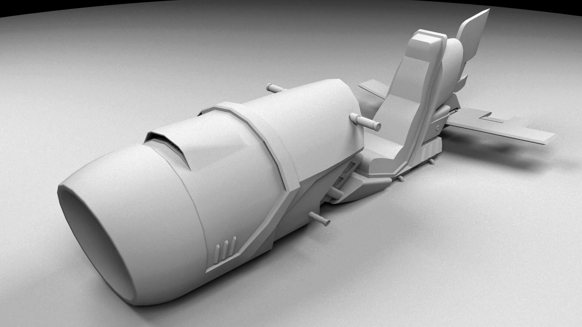 ArtStation - SCI-FI Rocket Bike