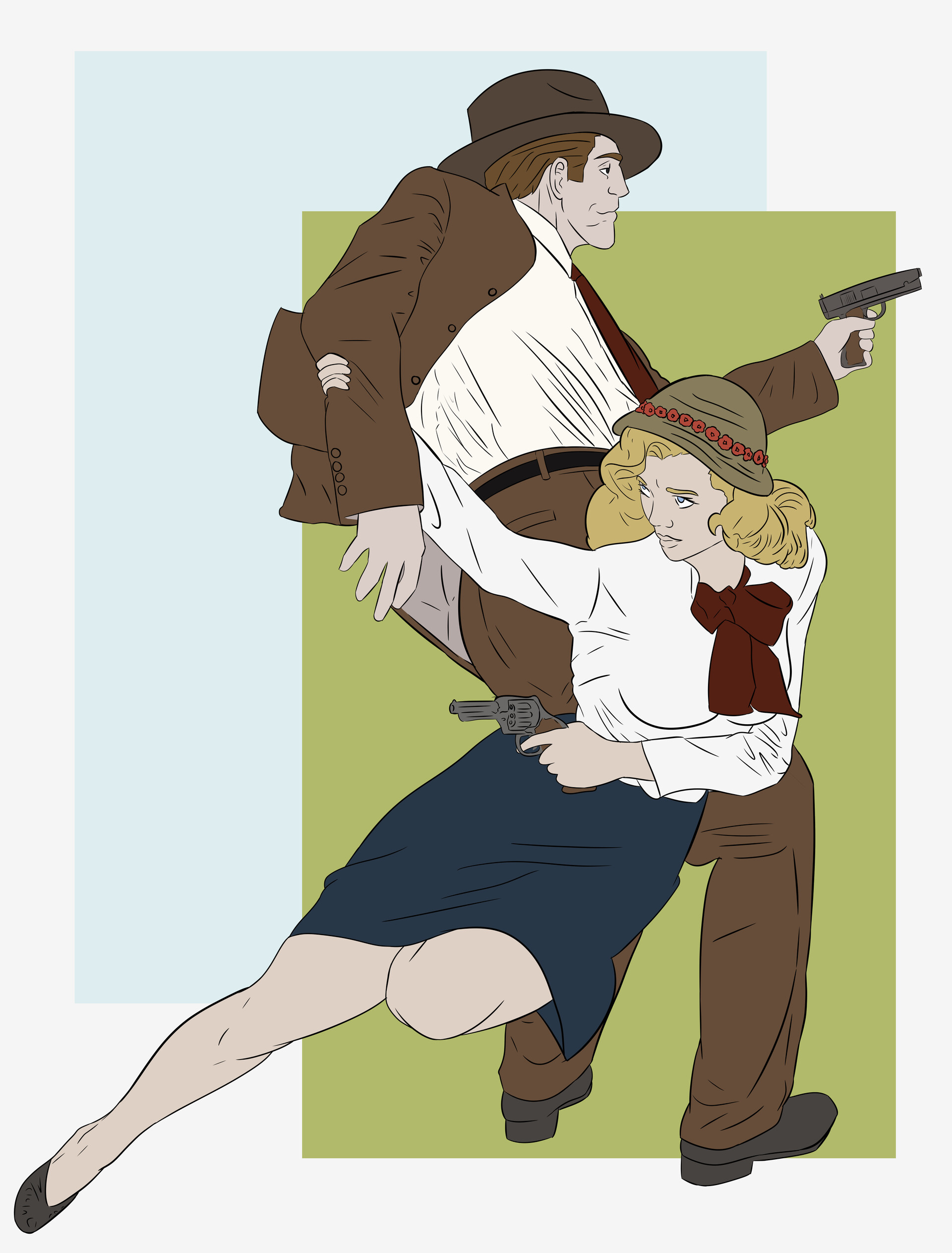 ArtStation - The gunmans