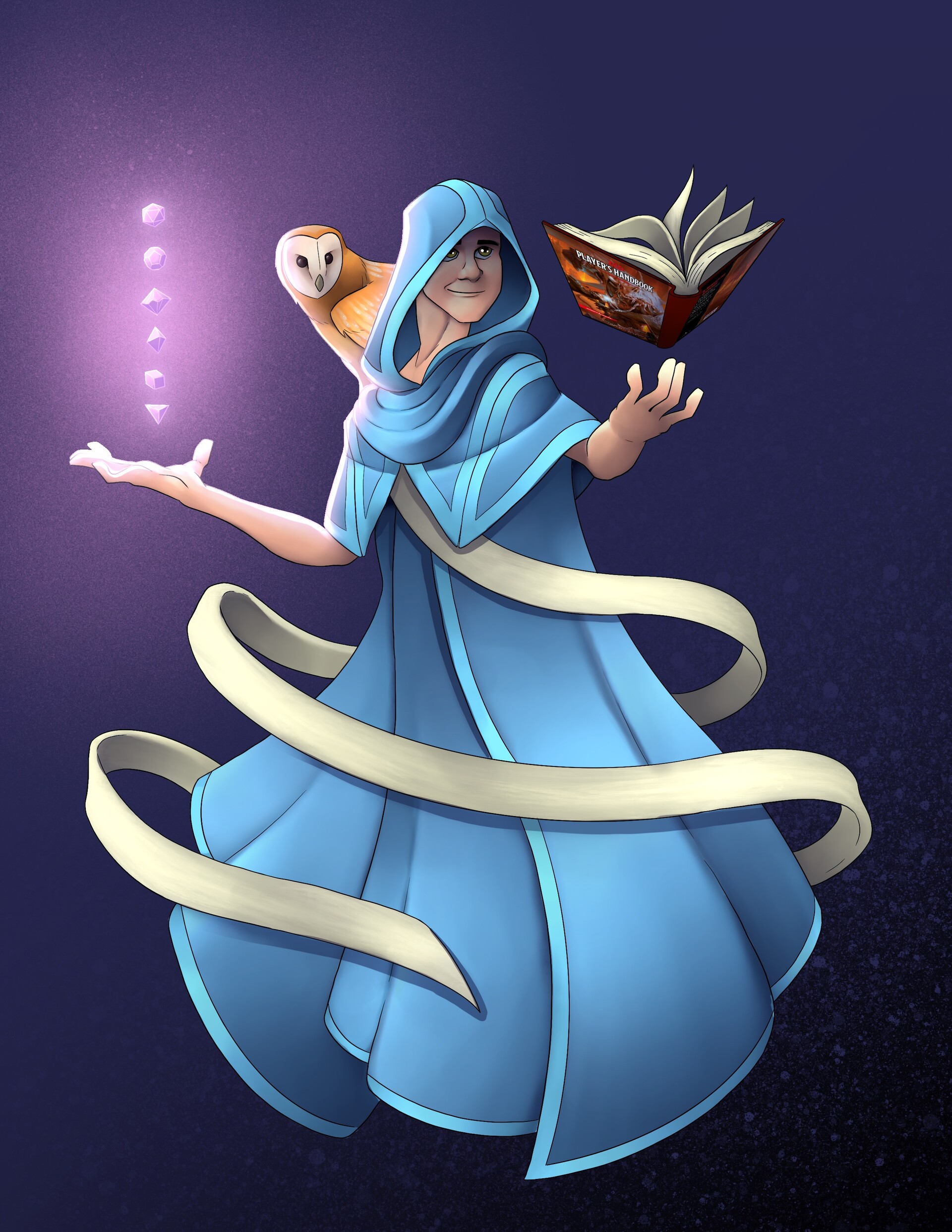 ArtStation - Dungeon Master Commission