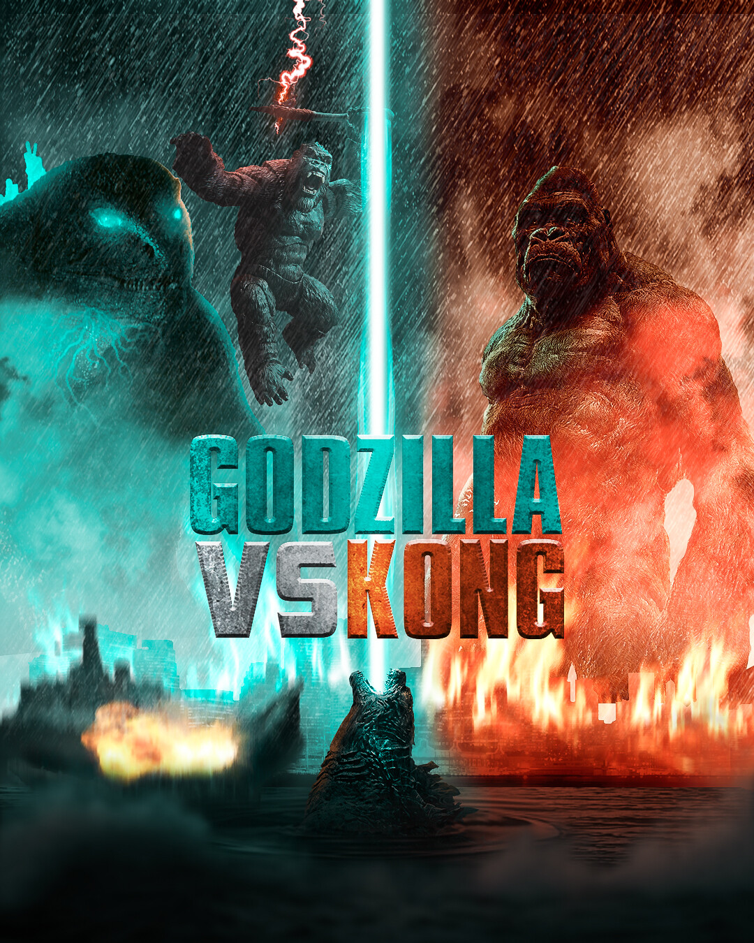 ArtStation - Godzilla Vs Kong