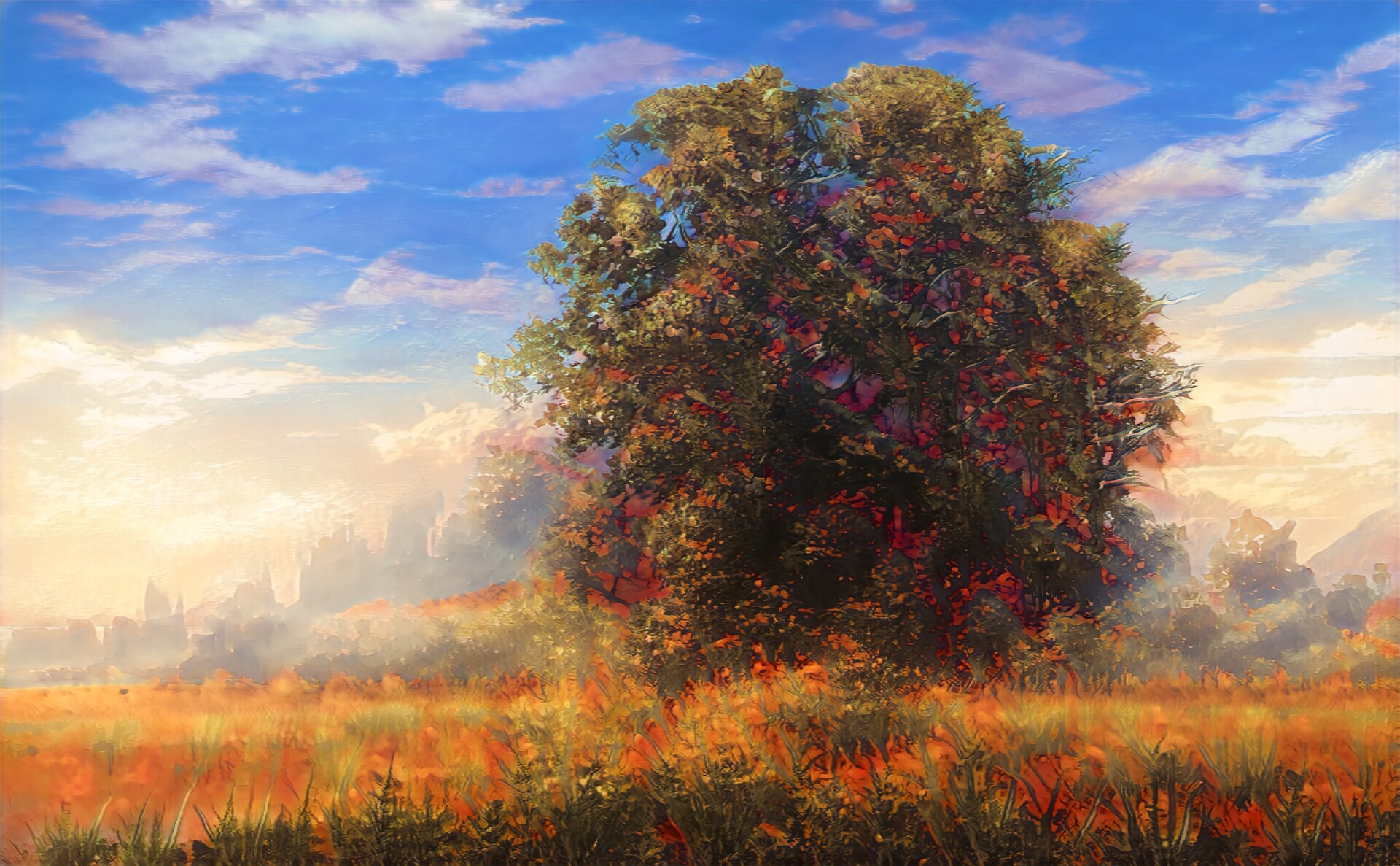 ArtStation - Sunny day