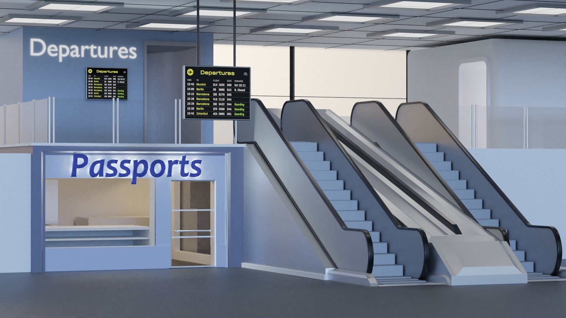 ArtStation - Airport Environment